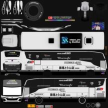 3 Livery Bussid Kids Panda Shd Jb3, Jb5, Lengkap!