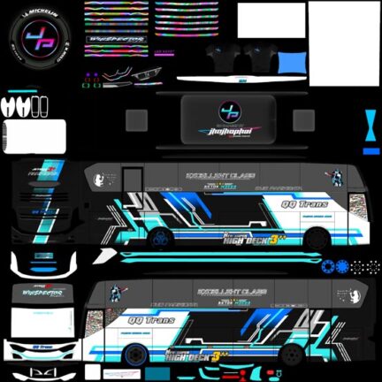 MOD Bussid Corong Atas Terbaru dan Livery Lengkap