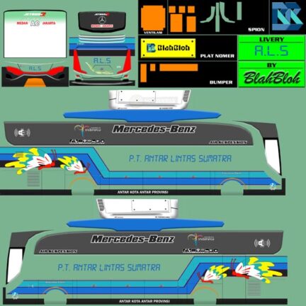 18 Livery Bussid Als HD Dan Shd Jernih, Terbaru!