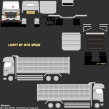 16 Mod BUSSID Truck & Livery Lengkap Canter, Hino, Fuso