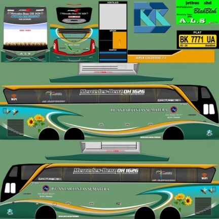 18 Livery Bussid Als HD Dan Shd Jernih, Terbaru!