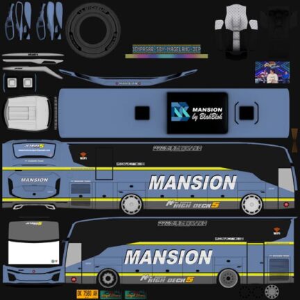 12 Livery dan Mod Bussid JB5 (Jetbus 5) Terbaru