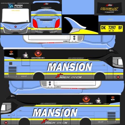 13 Livery Bussid Sugeng Rahayu HD, SHD Lengkap dan Keren