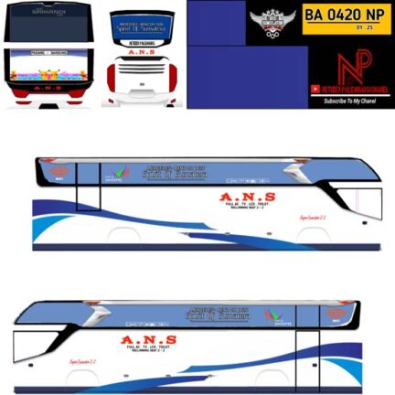 32 Livery Bussid Srikandi SHD Jernih, Keren dan Unik