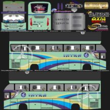 32 Livery Bussid Srikandi SHD Jernih, Keren dan Unik