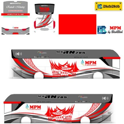 32 Livery Bussid Srikandi SHD Jernih, Keren dan Unik