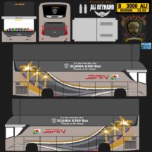 32 Livery Bussid Srikandi SHD Jernih, Keren dan Unik