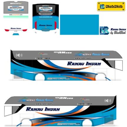 32 Livery Bussid Srikandi SHD Jernih, Keren dan Unik
