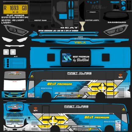 26 Livery BUSSID Sadewa SHD JB3 Jernih dan Keren