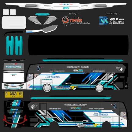 26 Livery BUSSID Sadewa SHD JB3 Jernih dan Keren