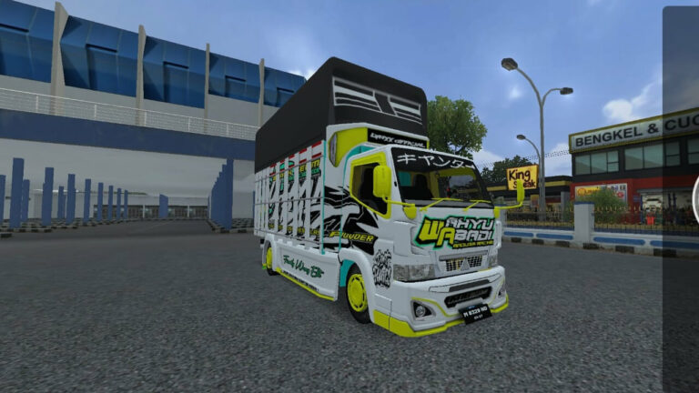 16 Mod BUSSID Truck & Livery Lengkap Canter, Hino, Fuso