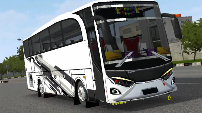 11 Livery Bussid Polos HD dan SHD Keren Siap Edit