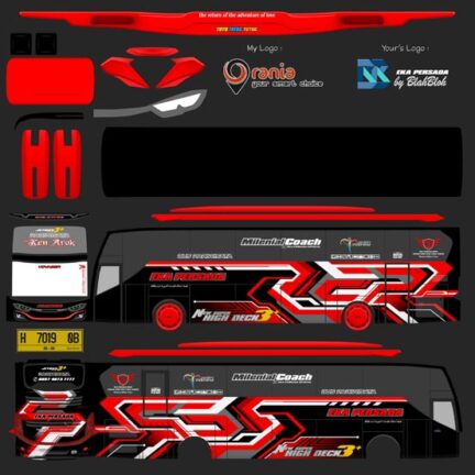 5 Livery Bussid Ken Arok JB3 SHD Dan XHD Terbaru